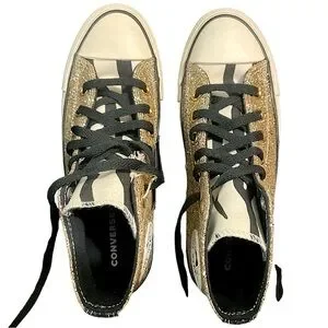 Converse All Stars | Shoes | Converse Chuck Taylor Gold Glitter Unisex ...